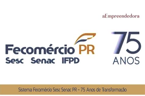 Sistema Fecomércio Sesc Senac PR 75 Anos de Transformação