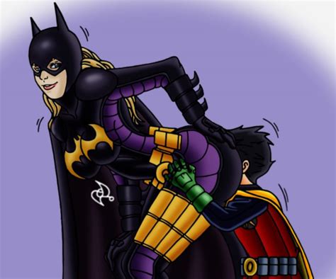 Batgirl Robin Femdom Cumception
