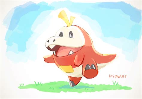 Fuecoco Pokemon Drawn By K Suwabe Danbooru