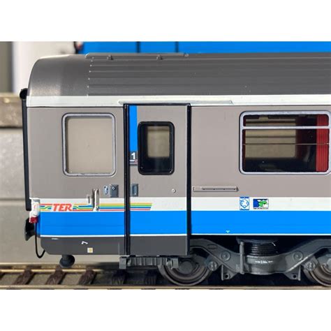 SET 3 VOITURES CORAIL VTU SNCF TER INTERLOIRE DE LS MODELS 41204