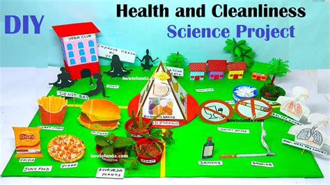 Health And Cleanliness Project Health Well Being Science Project