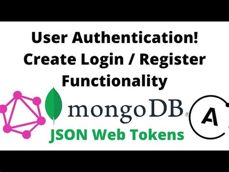 User Authentication With Apollo Server V3 MongoDB GraphQL And JWT