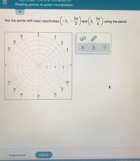 solved tonal topics intrigonometry plotting points in polar