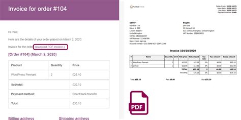 flexible invoices plugin for pdf invoices in woocommerce and wordpress