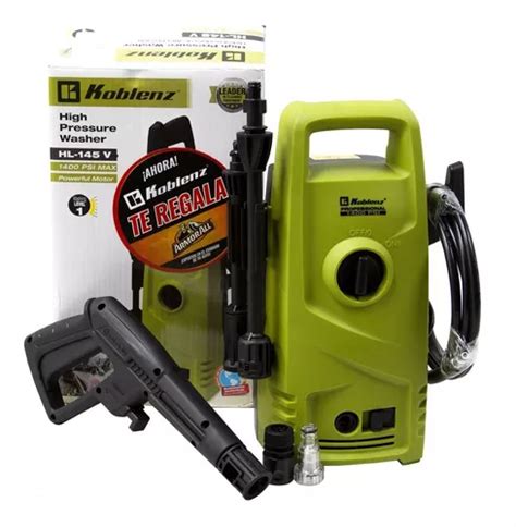 Hidrolavadora Eléctrica Hl 145 Koblenz Alta Presión 1400psi Color