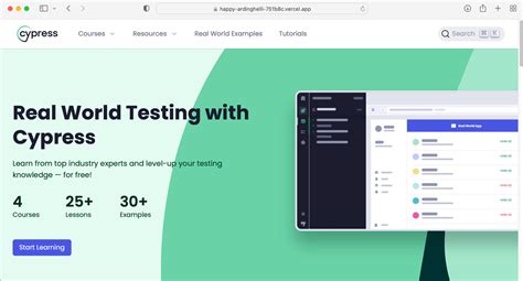 Introducing Real World Testing With Cypress