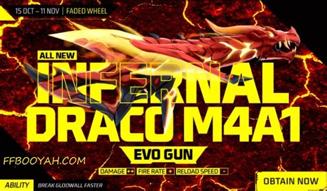 All New Infernal Draco M4A1 Evo Gun Is Available In A Faded Wheel Event