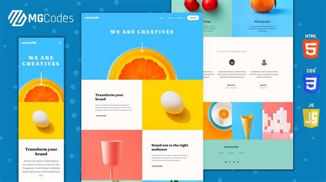 How To Create Sunnyside Agency Landing Page Frontend Mentor Using