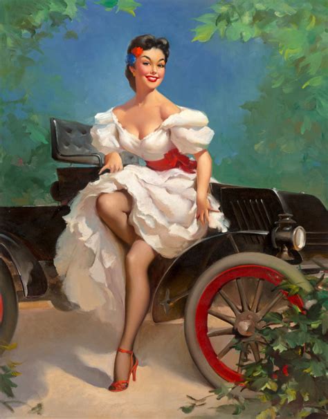 The American Pin Up Gil Elvgren Miss Sylvania 1946 Sylvania