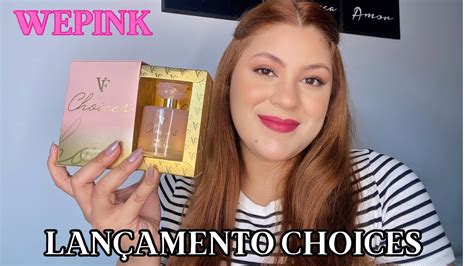 Resenha do perfume Choices da Wepink Virgínia YouTube