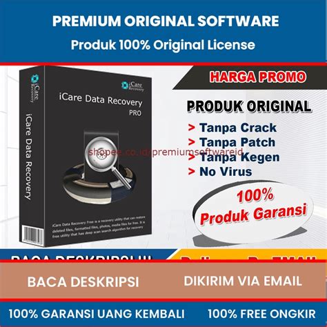Jual ICare Data Recovery Pro V8 3 0 Lisensi Key Terbaru Pro Lifetime