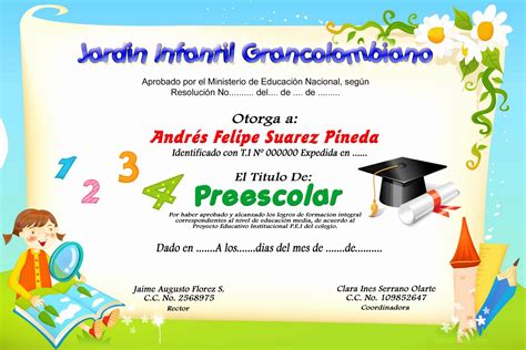 50 Diplomas Para Imprimir Y Editar