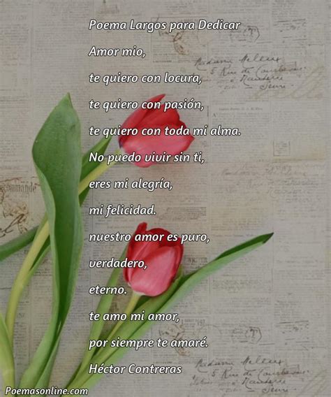Cinco Mejores Poemas Largos Para Dedicar Poemas Online