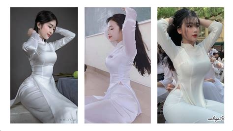 Video 124 Áo Dài Xuyên Thấu Những Nữ sinh Việt nổi như cồn nhờ mặc áo