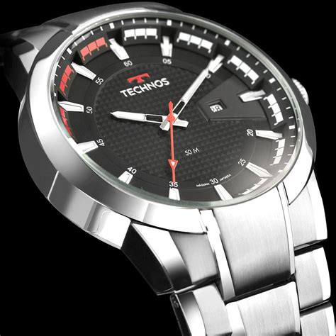 Relógio Technos Performance Racer Prata Masculino 2117LAY 1P Relógios