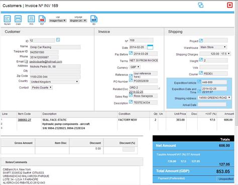 Using Your Gestix In Global Trading Example Aviation Parts Gestix