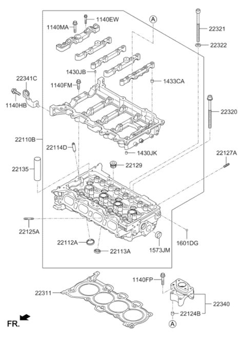 Cylinder Head 2018 Kia Soul