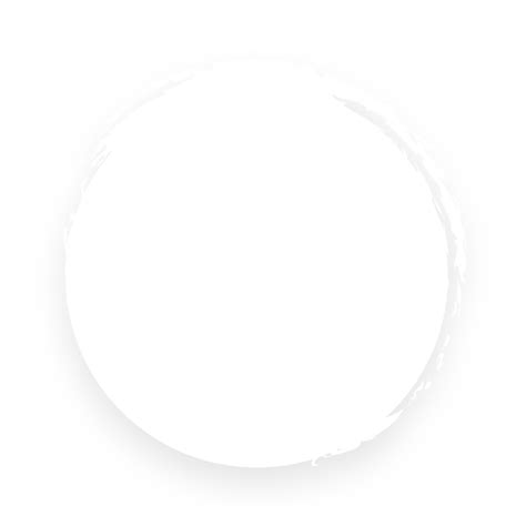 White Circle Frame Png Png
