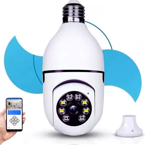 Câmera Segurança Ip Wifi Prova Dagua Infravermelho Lâmpada MercadoLivre
