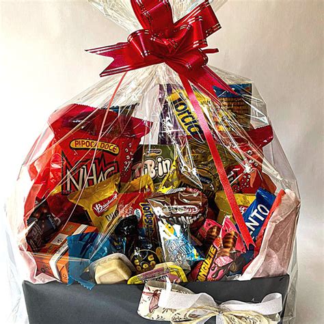 Cesta De Chocolate Caf Da Manh Para Presente Escorrega O Pre O
