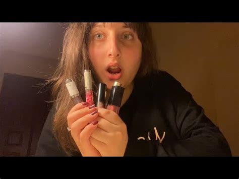 Asmr Lipgloss Application Mouth Sounds