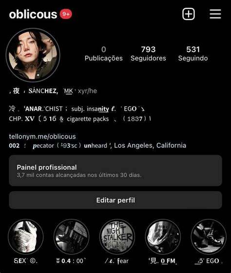 Pin de kael s em Salvamentos rápidos Biografia instagram ideias
