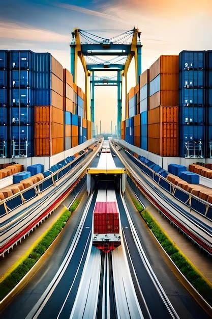 Premium Ai Image Photo Global Business Logistics Import Export And