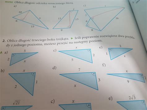 Oblicz długość trzeciego boku trójkąta Pomocy plz dam naj Brainly pl