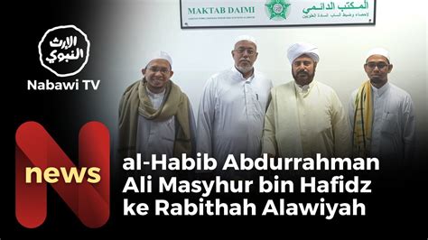 Kunjungan Dan Wawancara Eksklusif Al Habib Abdurrahman Bin Ali Masyhur