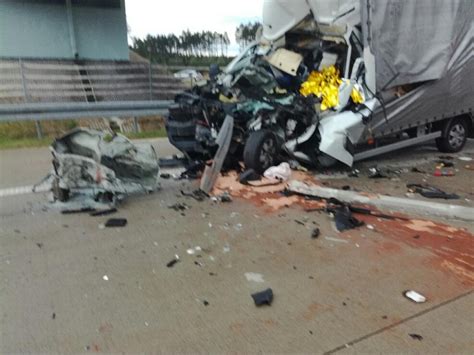Śmiertelny wypadek na A4 FOTO WIDEO Radio Wrocław