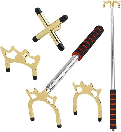 MXiiXM Retractable Billiards Pool Bridge Stick With 2 Style Replaceable