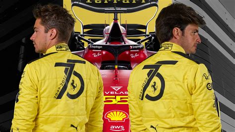 Ferrari Unveil Special Livery With A Splash Of Yellow For Home Grand