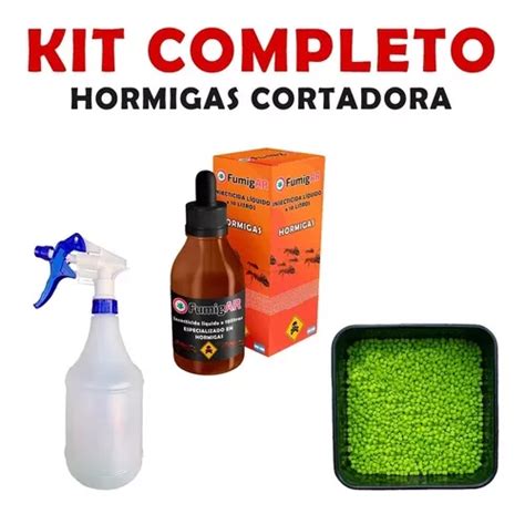 Kit Insecticida Liquido Cebo Granulado Para Fumigar Hormigas