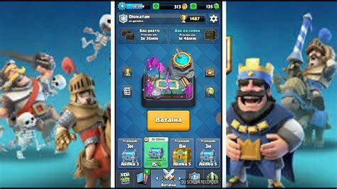 Melhor Deck Para Chegar Na Arena Vale Dos Feitisco Youtube