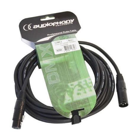 Cable Audiophony DMX CDMX 5 XLR Macho 3 Pin Y Hembra 3 Pin De 5 M