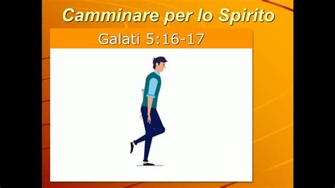 Studio Biblico Camminare Per Lo Spirito Testo Biblico Galati 5