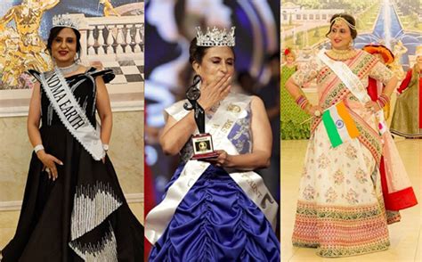 62 Year Old Becomes 1st Bengaluru Woman To Win The Grandma Beauty Pageant In Bulgaria