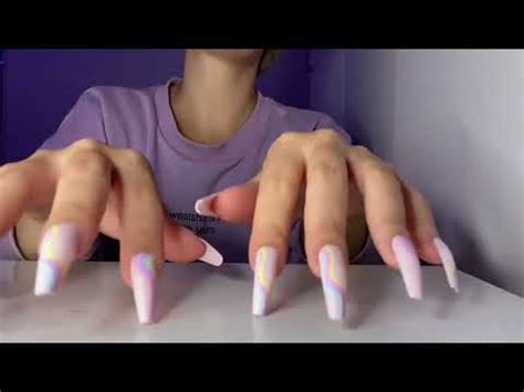 ASMR Table Tapping Scratching With Long Nails The ASMR Index