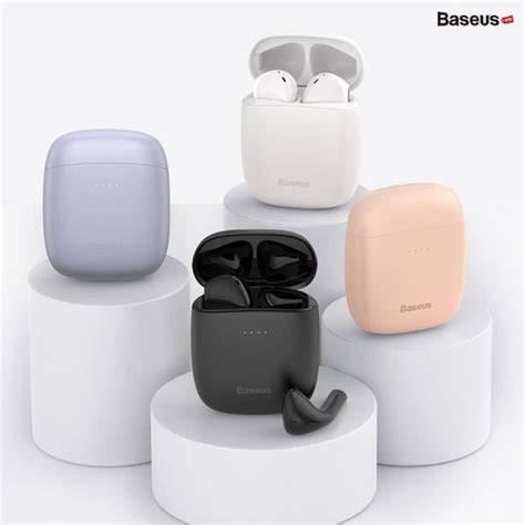 Tai Nghe Baseus Encok W04 W04 Pro TWS Bluetooth 5 0 Wireless Charger