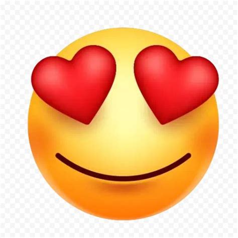 An Emoticive Smiley Face With Two Hearts On It S Cheek And Eyes Closed
