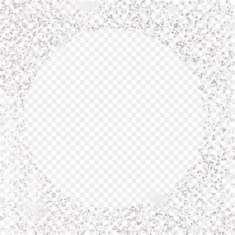 Glitter Prata Brilhante Abstrato Forma De Círculo PNG Diamante
