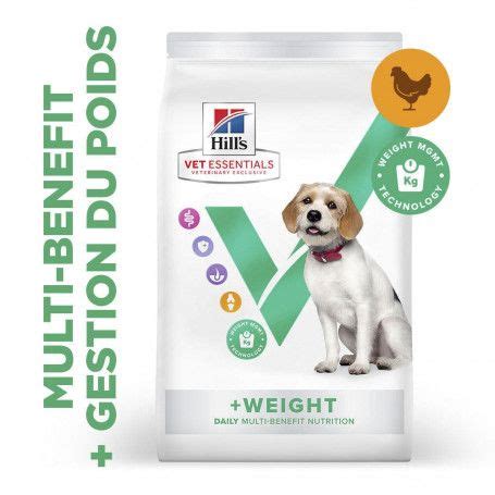 Croquettes Vet Essentials Chien Multi Benefit Gestion Du Poids