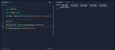 Creating A Range Of Dates In Python Using Datetime AskPython