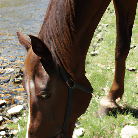 Alimentation hyper réaliste pour chevaux bruns Creative Fabrica
