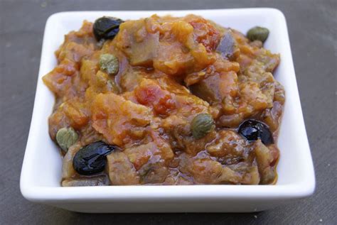 Caponata Sicilienne Caponata Caponata Sicilienne Plat V G Tarien