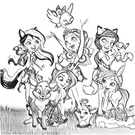 Desayuno Psicologicamente Con Otras Bandas Dibujos De Enchantimals Para