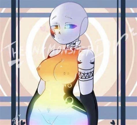 Rule 34 1girls 2d Alternate Universe Animated Skeleton Blush Blushing Breasts Ectobody