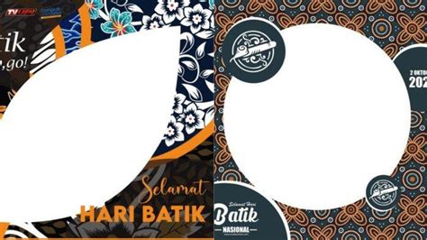20 Link Twibbon Hari Batik Nasional 2023 Unik Menarik Cara Pakainya