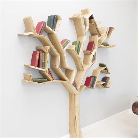 The Old Oak Tree Shelf A Detailed And Intricate Tree Shelf Design