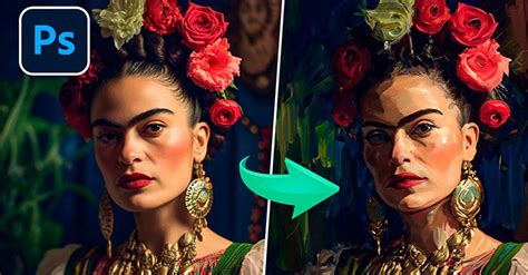 How To Turn A Photo Into A Painting Using The Generative Fill Function
